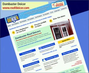 Dambuster Deicers - Innovative Roof Deicer Products - Vance Bell ...